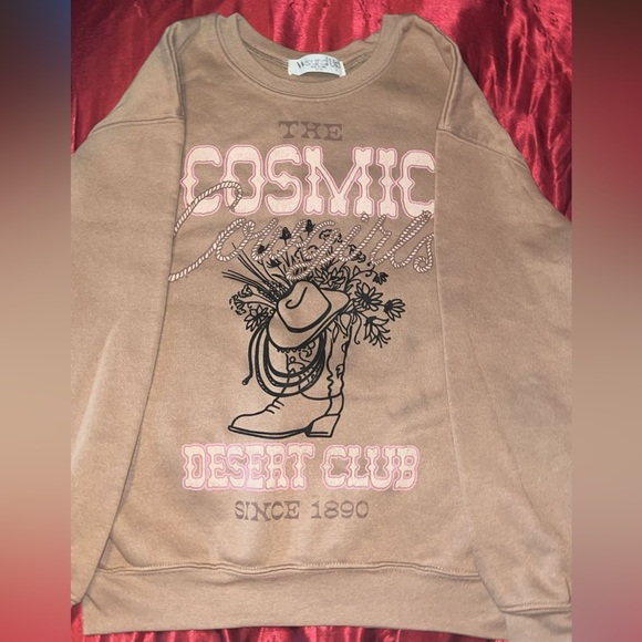 Wound Up | Tops | Cosmic Cowgirl Sweatshirt | Poshmark